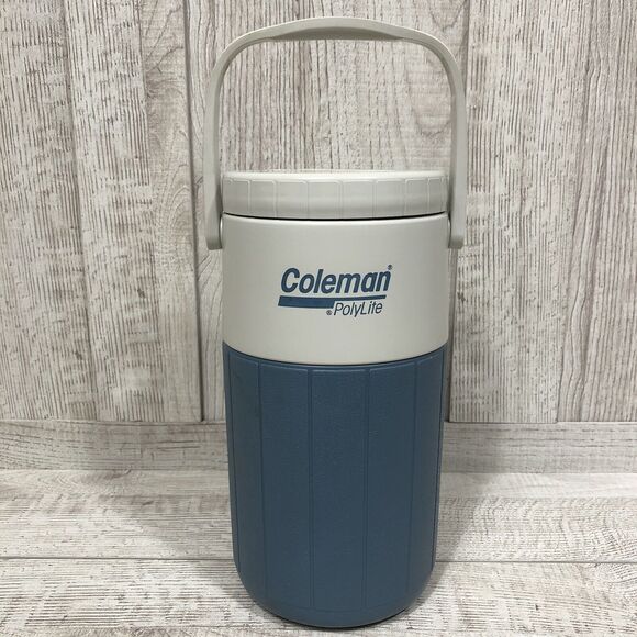 Coleman | Other | Vintage Coleman Polylite Water Jug Cooler Slate Blue ...
